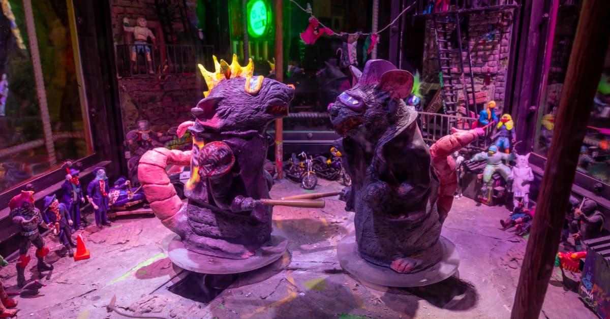 The Undermallers of Meow Wolf and Plotzo the R@ King | Meow Wolf